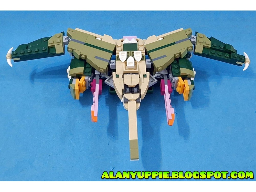 LEGO MOC-218941 Transformers Energon Megatron / Jet using LEGO Creator ...