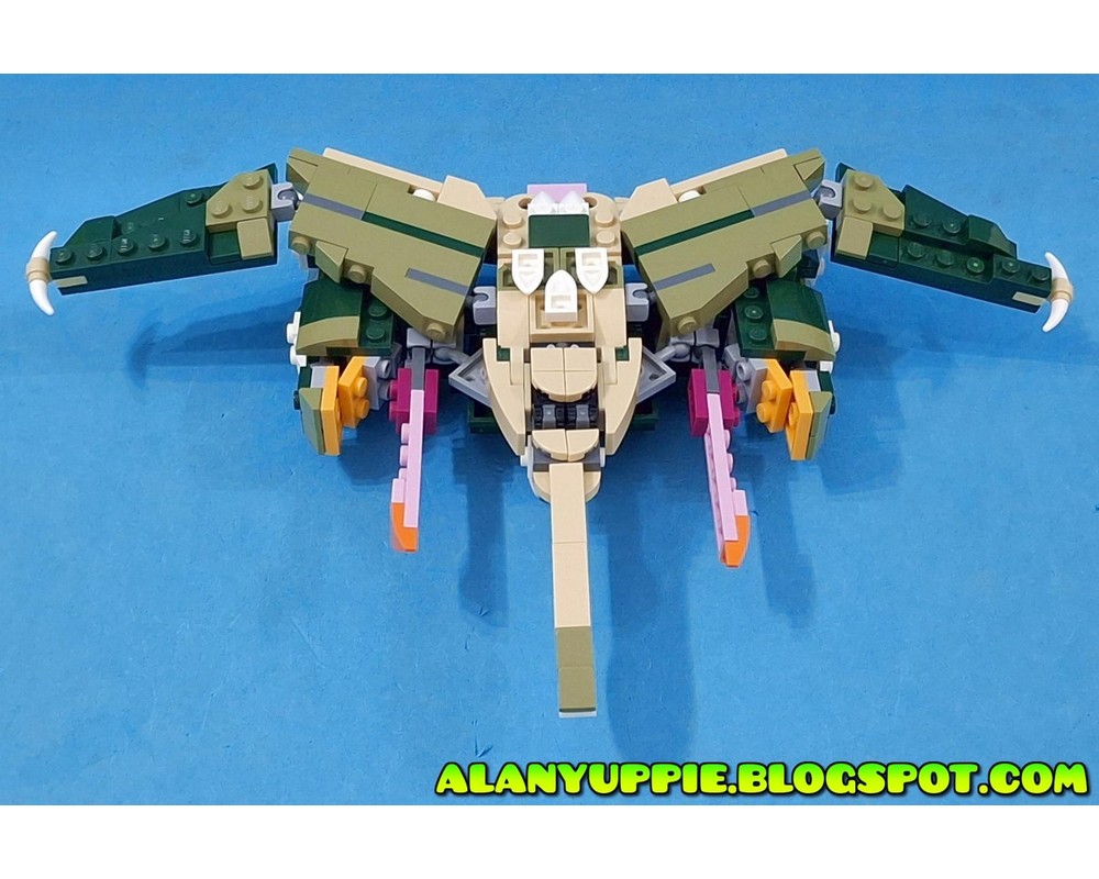 LEGO MOC Transformers Energon Megatron / Jet using LEGO Creator set ...