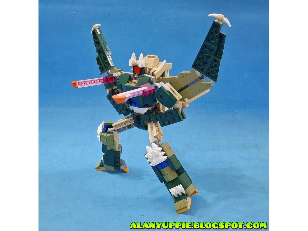 LEGO MOC Transformers Energon Megatron / Jet using LEGO Creator set ...