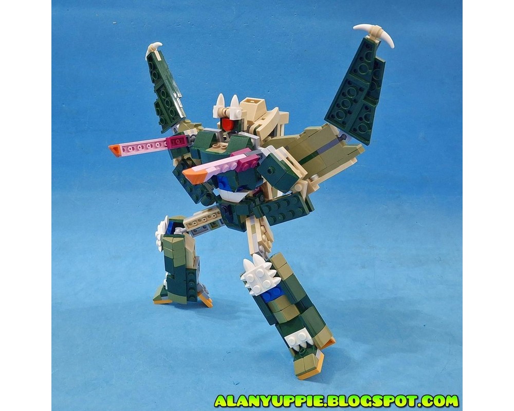 LEGO MOC Transformers Energon Megatron / Jet using LEGO Creator set ...