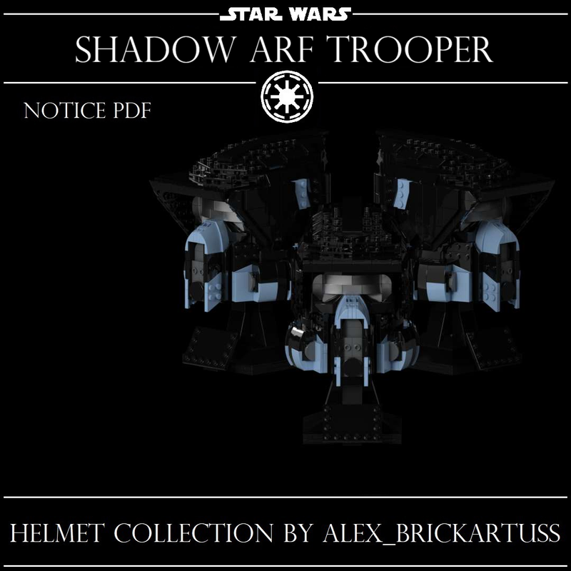 LEGO MOC Helmet Shadow Arf Trooper by Alex_BricKartuss | Rebrickable ...