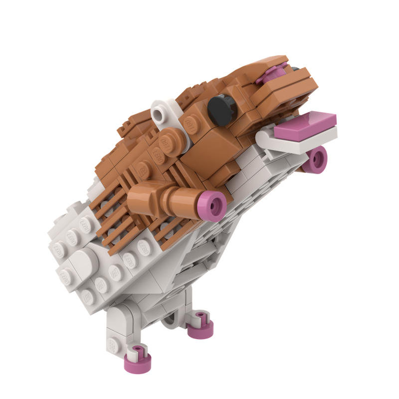 LEGO MOC Hamster by pinplateclip | Rebrickable - Build with LEGO