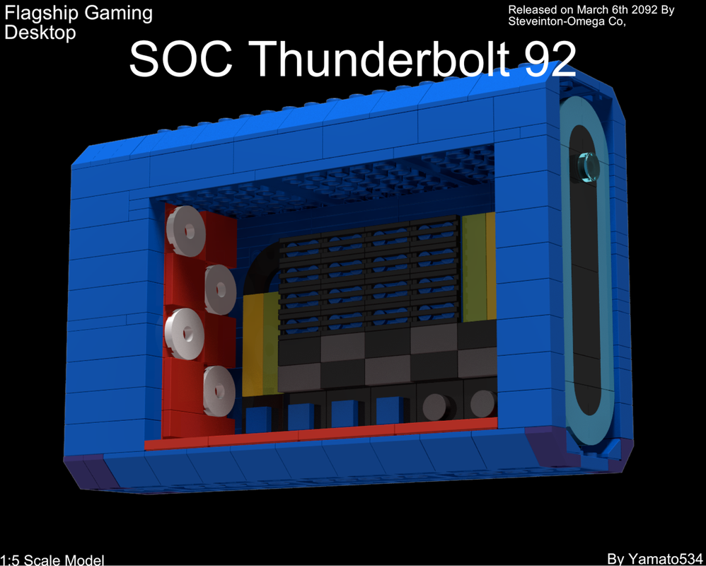 LEGO MOC 1:5 Scale SOC Thunderbolt 2092 by yamato534 | Rebrickable ...