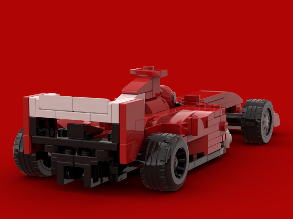 LEGO MOC 2004 Scuderia Ferrarl F2004 by KineticKit | Rebrickable ...