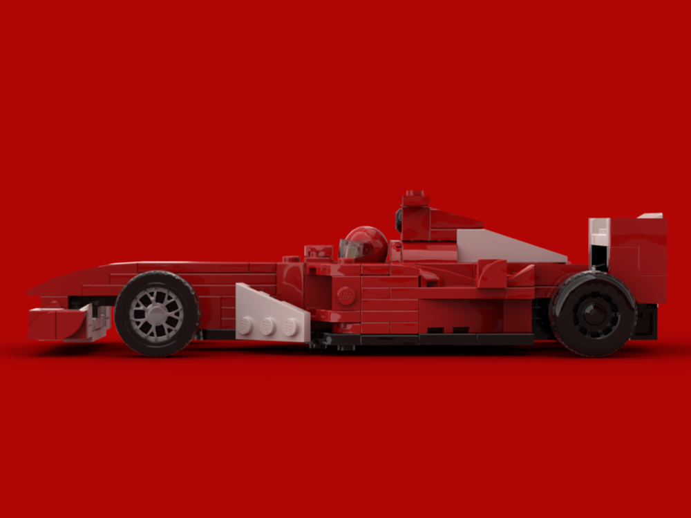 LEGO MOC 2004 Scuderia Ferrarl F2004 by KineticKit | Rebrickable ...