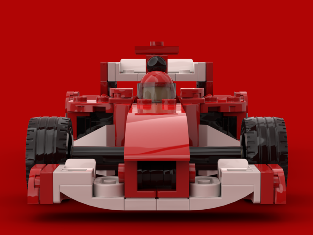 LEGO MOC 2004 Scuderia Ferrarl F2004 by KineticKit | Rebrickable ...