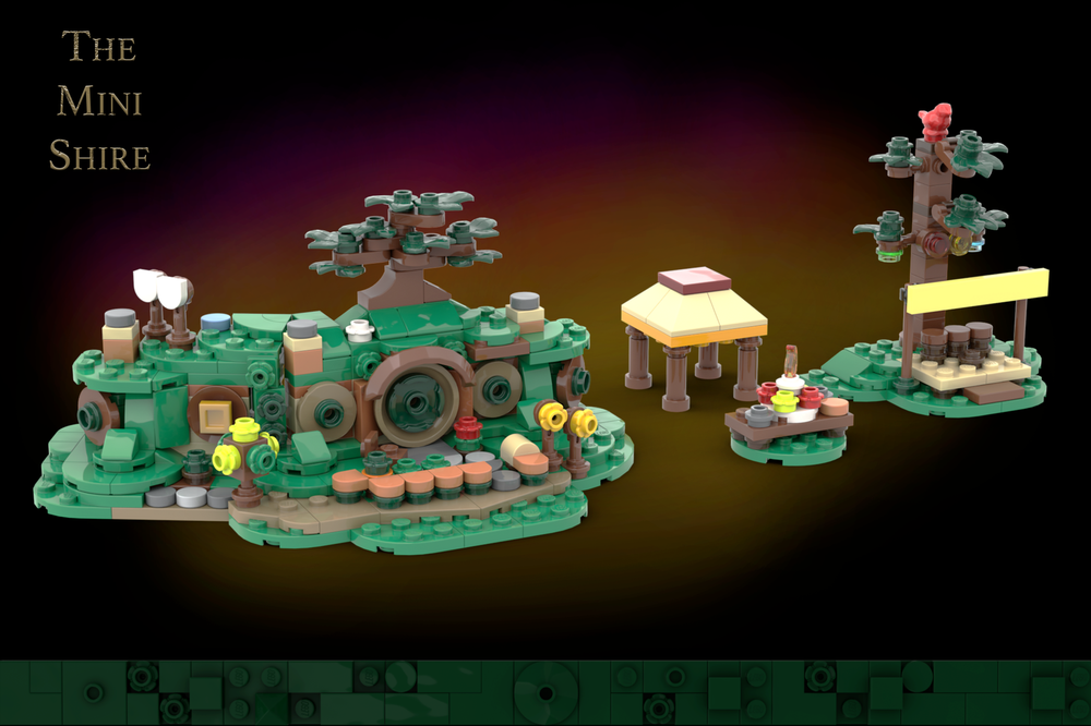 LEGO MOC Mini Shire by christromans | Rebrickable - Build with LEGO