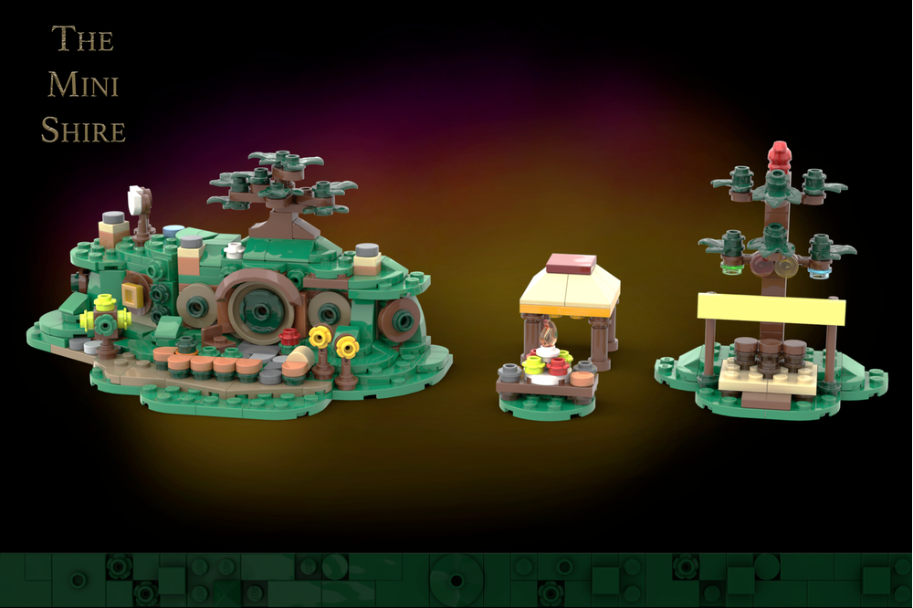 LEGO MOC Mini Shire by christromans | Rebrickable - Build with LEGO