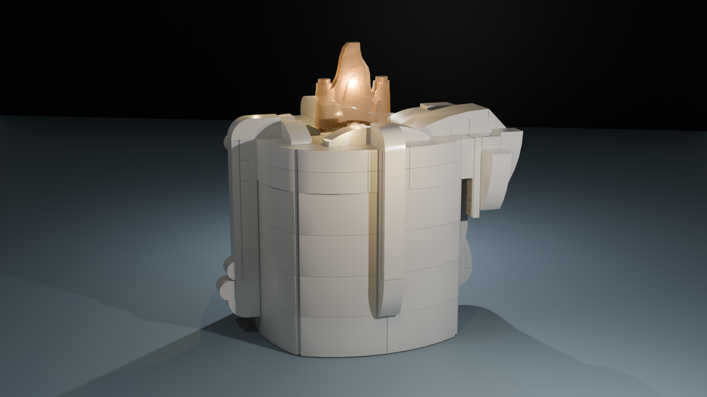 LEGO MOC Life-Size Candle by LordClimentos | Rebrickable - Build with LEGO