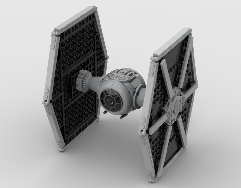 LEGO MOC Imperial TIE-Fighter by GamerBambii | Rebrickable - Build with ...