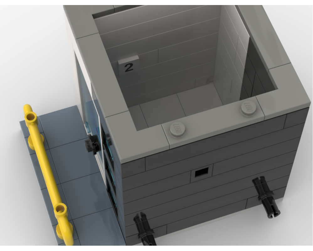 LEGO MOC two face's holding cell by Pennysworth10 | Rebrickable - Build ...
