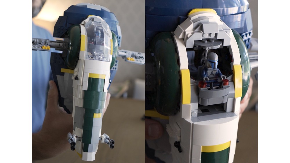 LEGO MOC Jango's Slave 1 by BaufmanBricks | Rebrickable - Build with LEGO