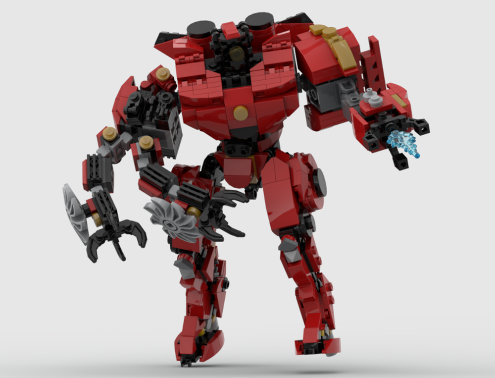 LEGO MOC-218971 Crimson Typhoon by Sey_Builds | Rebrickable - Build ...