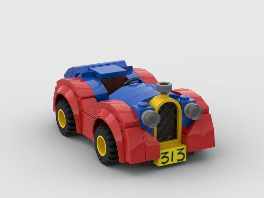 LEGO MOC Donald Duck's 313 Car by shellhead3825 | Rebrickable - Build ...