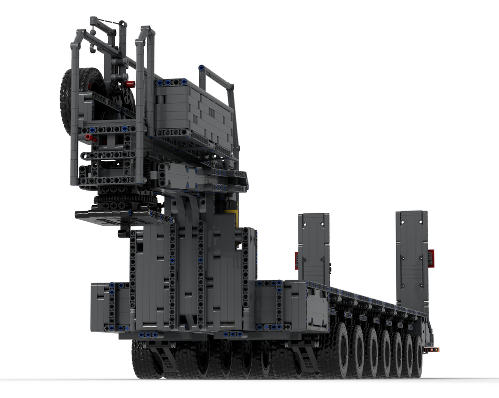 LEGO MOC-218981 Heavy load trailer by haldi7825 | Rebrickable - Build ...