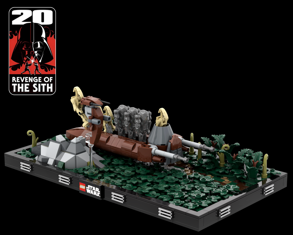 LEGO MOC Droid Battle Pack Diorama by Tubi_Rock_V | Rebrickable - Build ...