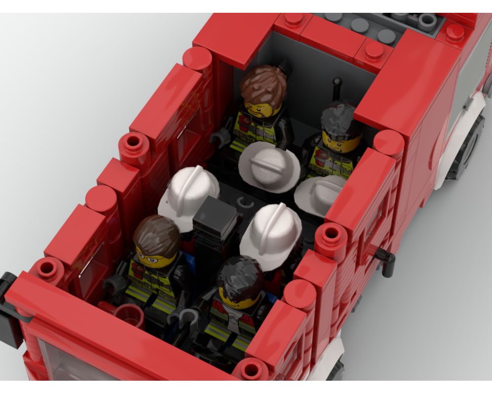 LEGO MOC Feuerwehr HLF by Seelenbrand | Rebrickable - Build with LEGO