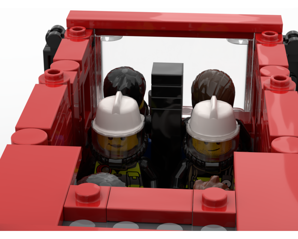 LEGO MOC Feuerwehr HLF by Seelenbrand | Rebrickable - Build with LEGO