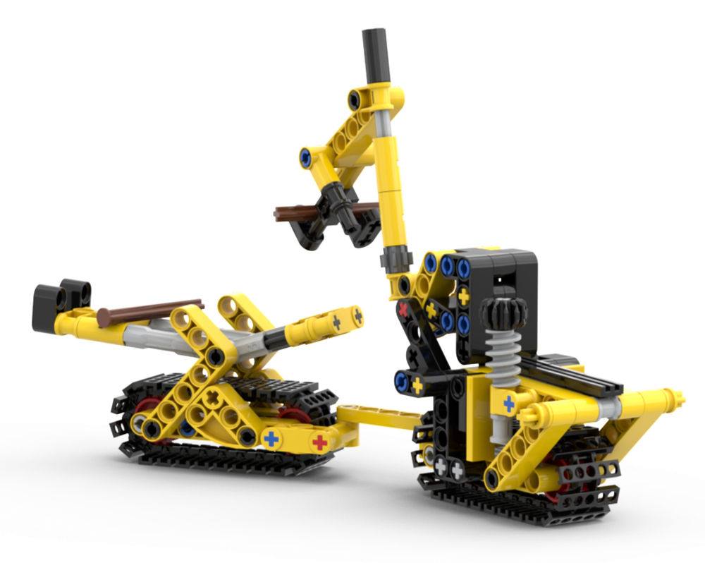 LEGO MOC-218995 Logging machine by tomislavm | Rebrickable - Build with ...