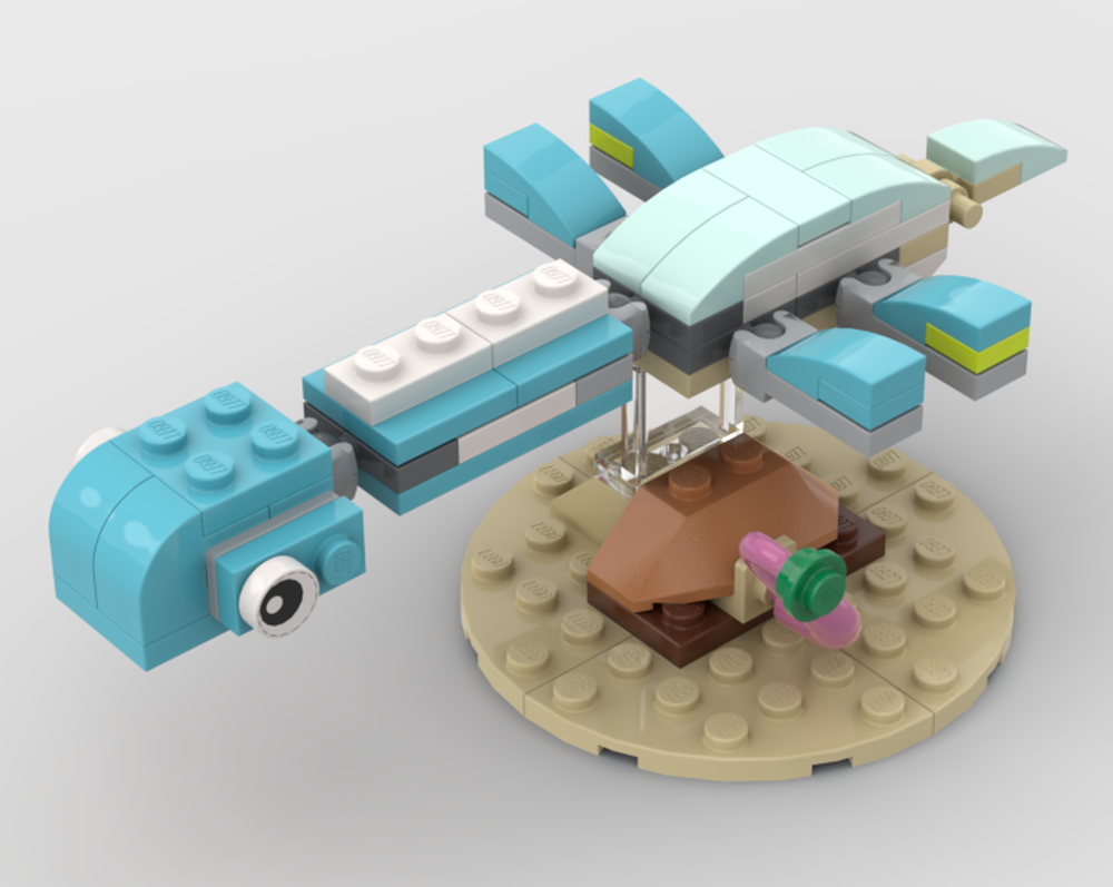 LEGO MOC-219001 31128 Plesiosaurus by Rovel | Rebrickable - Build with LEGO