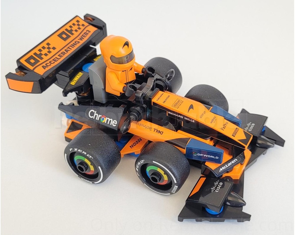 LEGO MOC Tooned F1 5 Car Bundle 1 by ford4thot | Rebrickable - Build ...