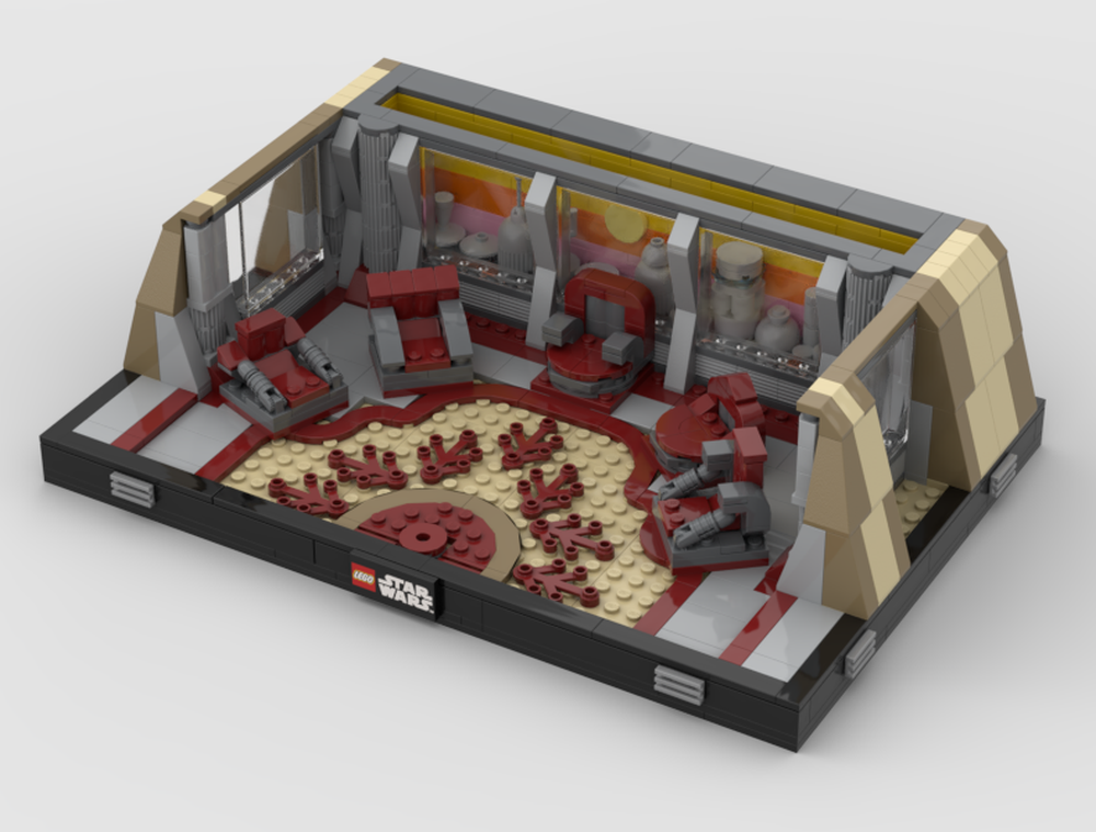 LEGO MOC High Council Room updated by Ckinion | Rebrickable - Build ...