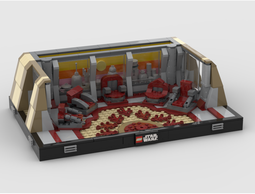 LEGO MOC High Council Room updated by Ckinion | Rebrickable - Build ...