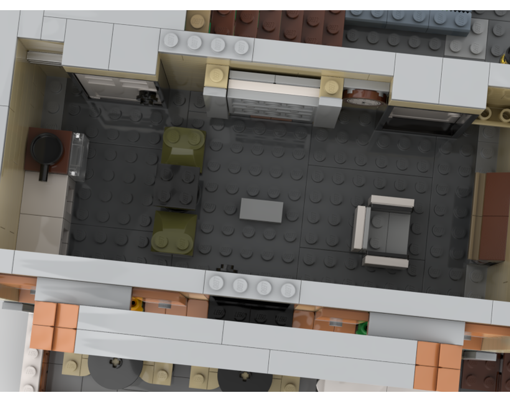 LEGO MOC 10255 Bakery And Cafe by ORBcreations | Rebrickable - Build ...