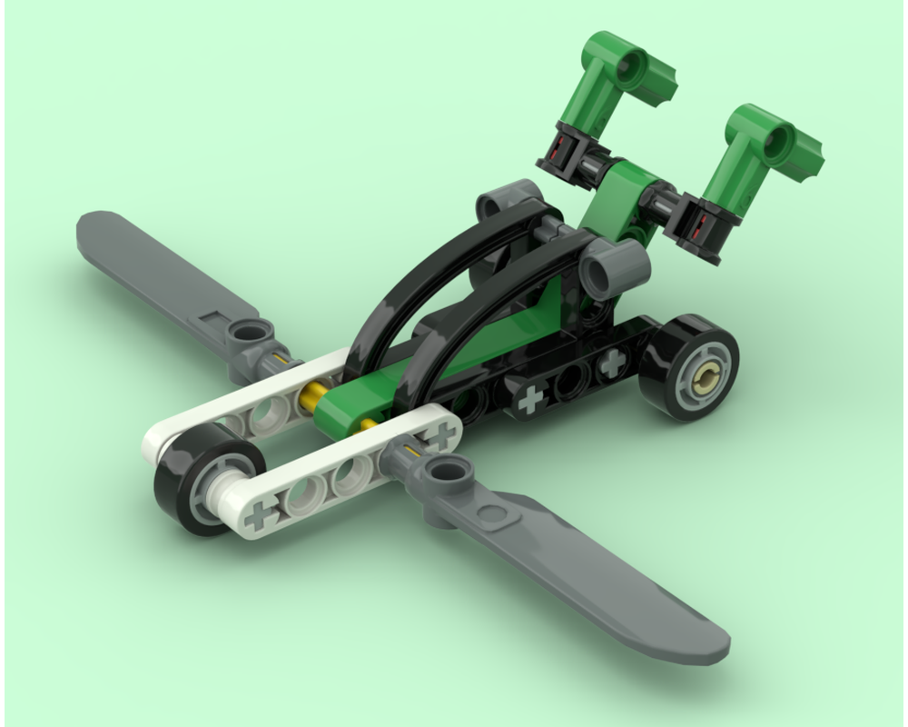 LEGO MOC 412402 - Super S-Trike by JusTiCe8 | Rebrickable - Build with LEGO