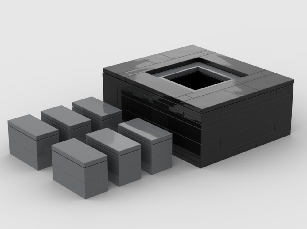 LEGO MOC Quadra Puzzle Box by T.B | Rebrickable - Build with LEGO