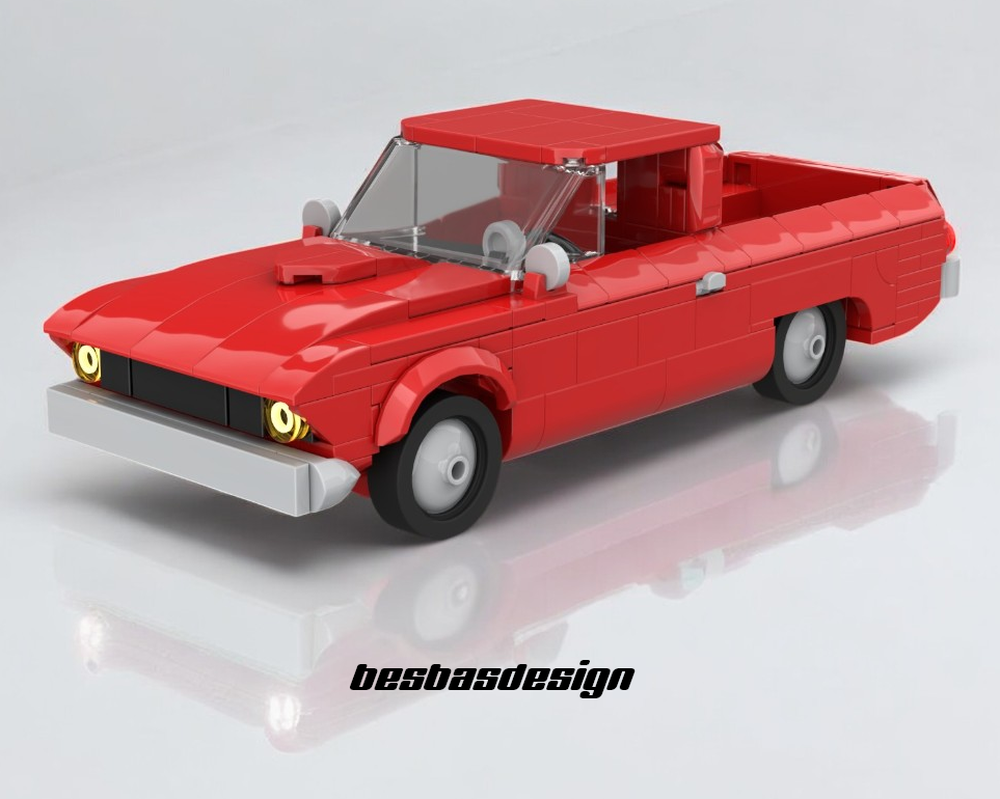 LEGO MOC Ford Ranchero 1961 by besbasdesign | Rebrickable - Build with LEGO