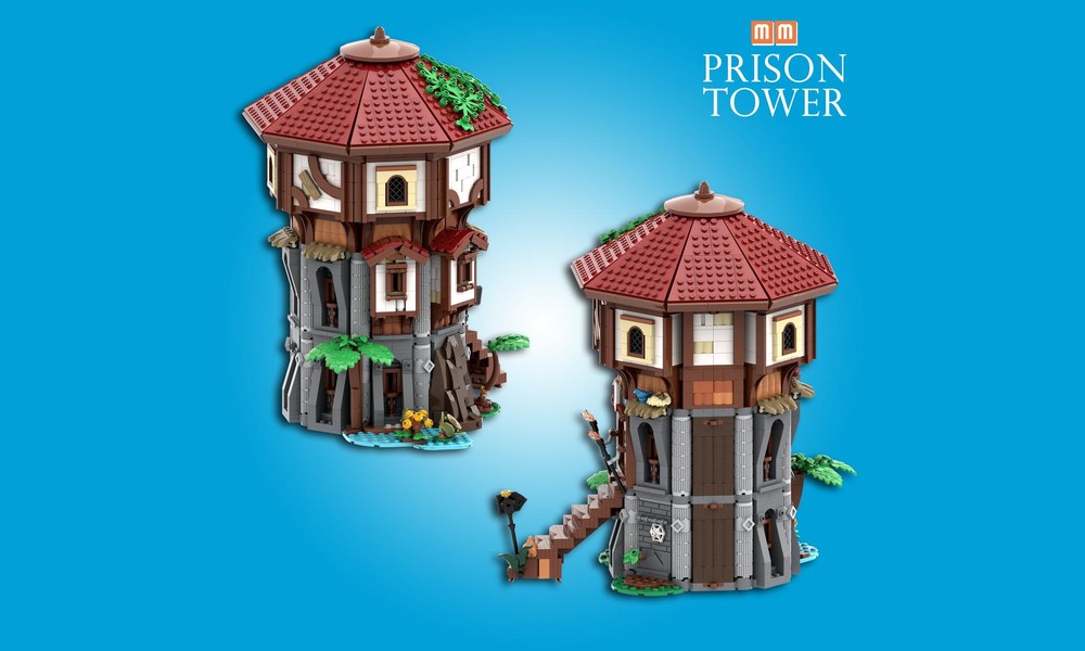 LEGO MOC Prison Tower by montymatte | Rebrickable - Build with LEGO