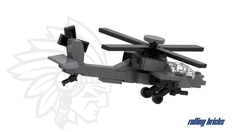 LEGO MOC AH-64D Apache / KA-50 Black Shark Versus Pack by RollingBricks ...
