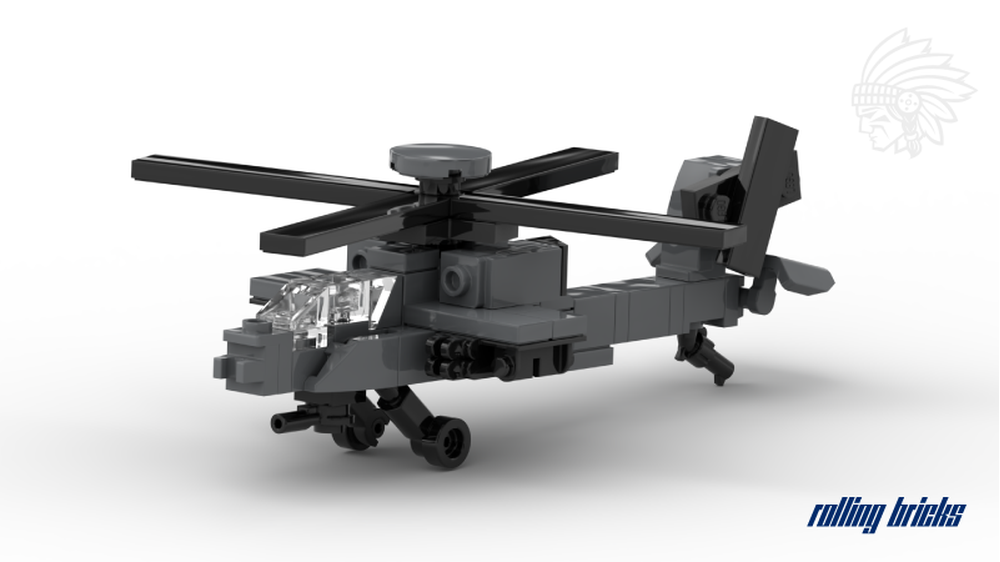 LEGO MOC AH-64D Apache / KA-50 Black Shark Versus Pack by RollingBricks ...
