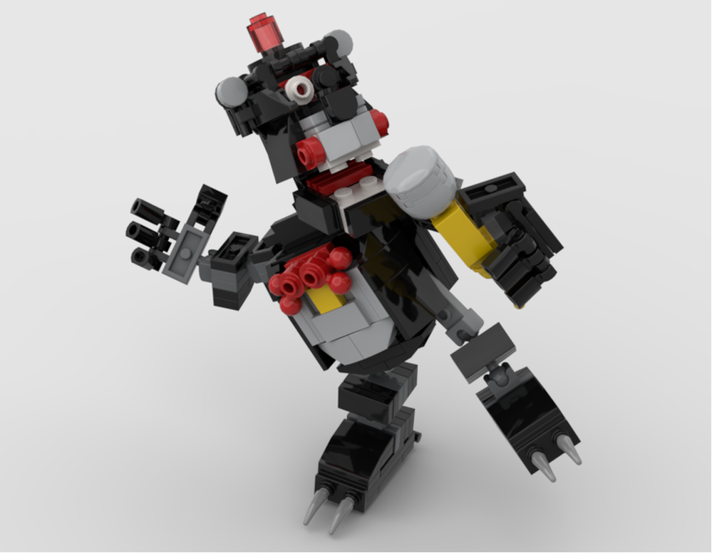 LEGO MOC FNAF Mini Lefty by Sey_Builds | Rebrickable - Build with LEGO