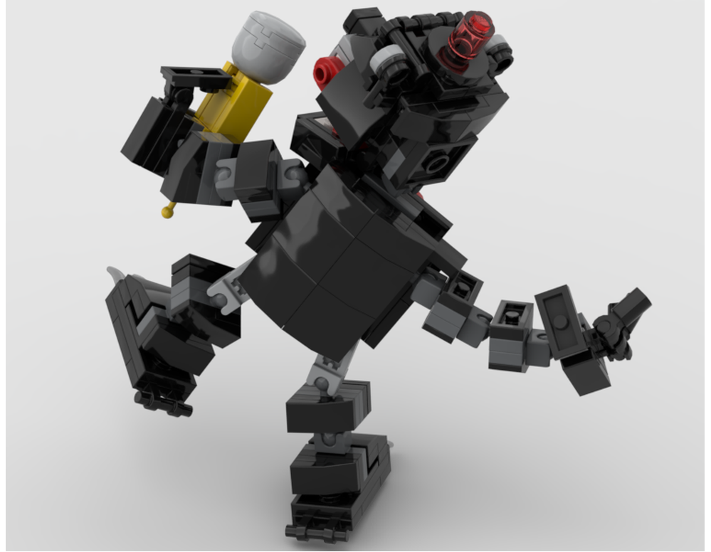 LEGO MOC FNAF Mini Lefty by Sey_Builds | Rebrickable - Build with LEGO