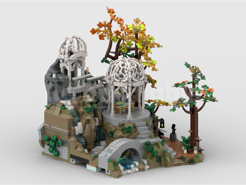 LEGO MOC Rivendell - Segment 3, Addon 1 by Xx_Icarus_xX | Rebrickable ...