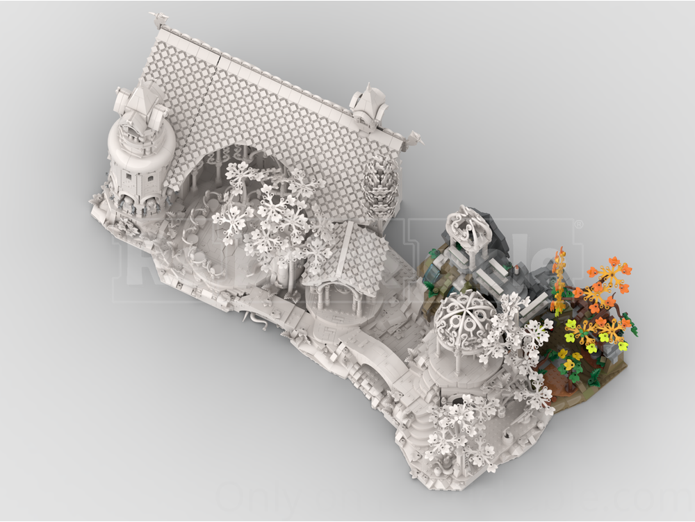 LEGO MOC Rivendell - Segment 3, Addon 1 by Xx_Icarus_xX | Rebrickable ...
