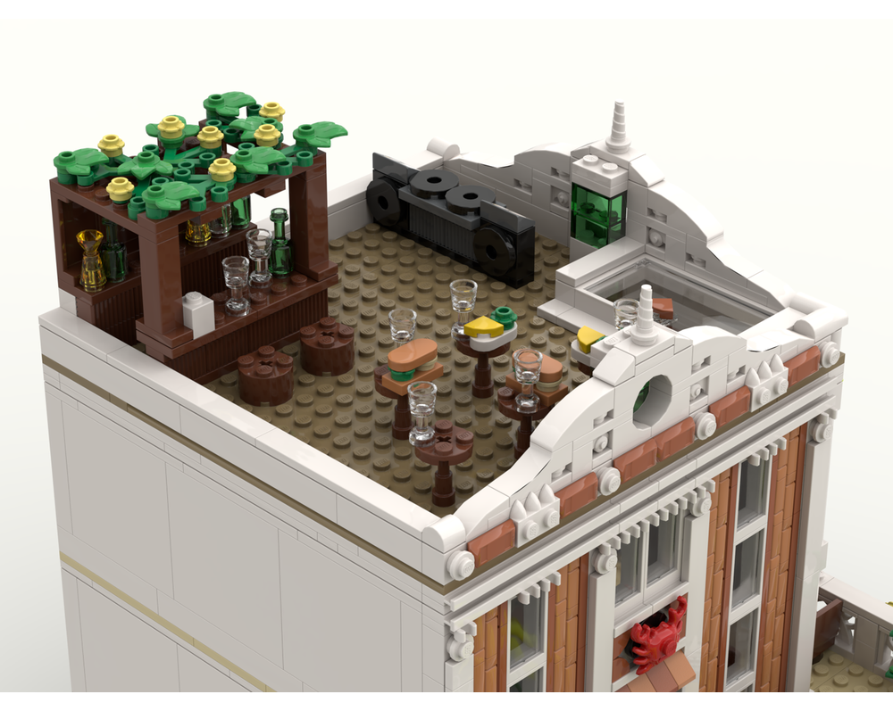 LEGO MOC Red Crab Resto Bar by Brick Artisan | Rebrickable - Build with ...