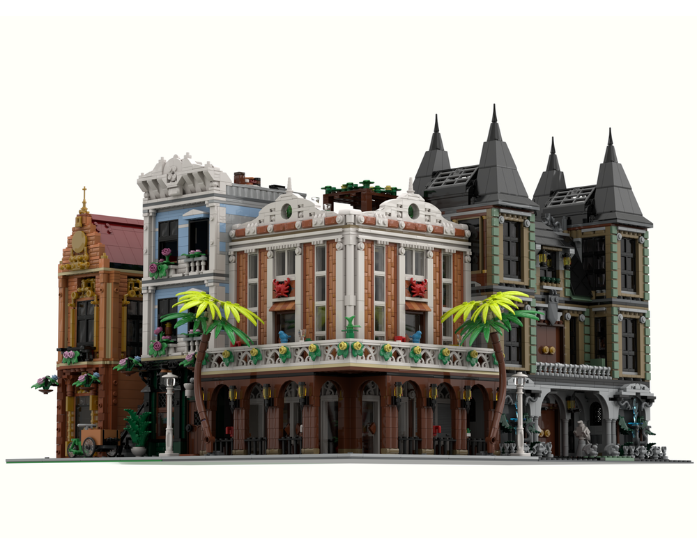 LEGO MOC Red Crab Resto Bar by Brick Artisan | Rebrickable - Build with ...