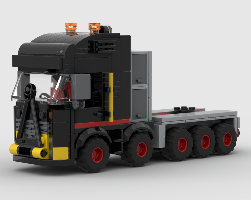 LEGO MOC Special Transport - Heavy Truck by reggieranger | Rebrickable - Build with LEGO
