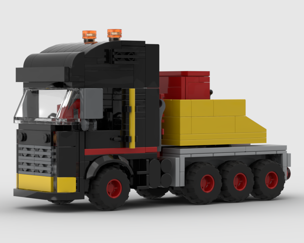 LEGO MOC Special Transport - Winch Truck by reggieranger | Rebrickable ...