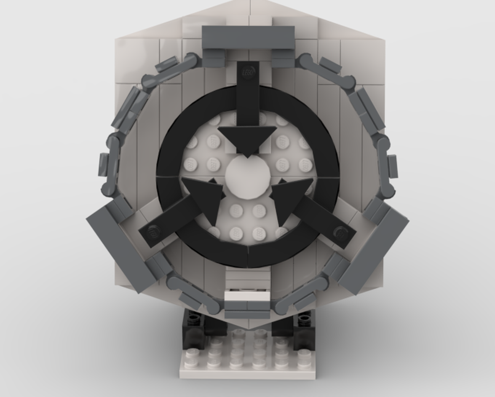 LEGO MOC SCP symbol by McMOC | Rebrickable - Build with LEGO