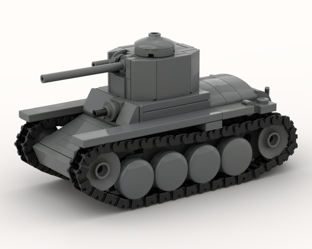 LEGO MOC LEGO ww2 Panzer 38 t MB builder 1:45 scale by Romainww2 ...