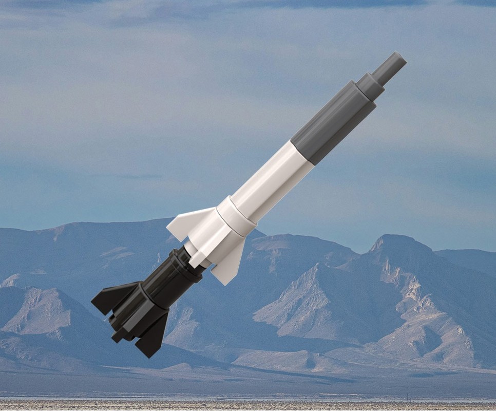 LEGO MOC Aerobee Rocket Family by phreaddee | Rebrickable - Build with LEGO