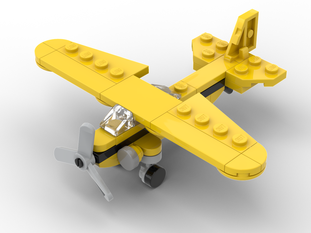 LEGO MOC-219078 Piper PA 18 by BeFriSch | Rebrickable - Build with LEGO