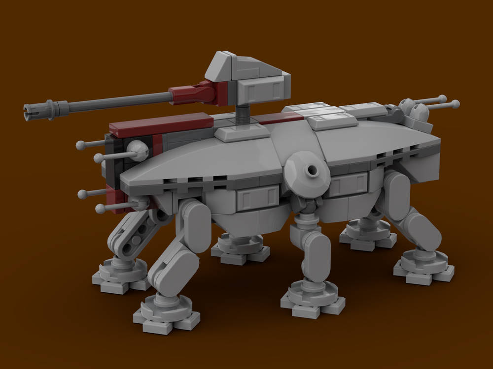 LEGO MOC Republic Ground Forces – Walkers, Tanks and Artillery (1:125 ...