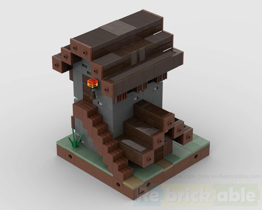 LEGO MOC-219096 Taiga_Village_Medium_House_2 by zzk | Rebrickable ...