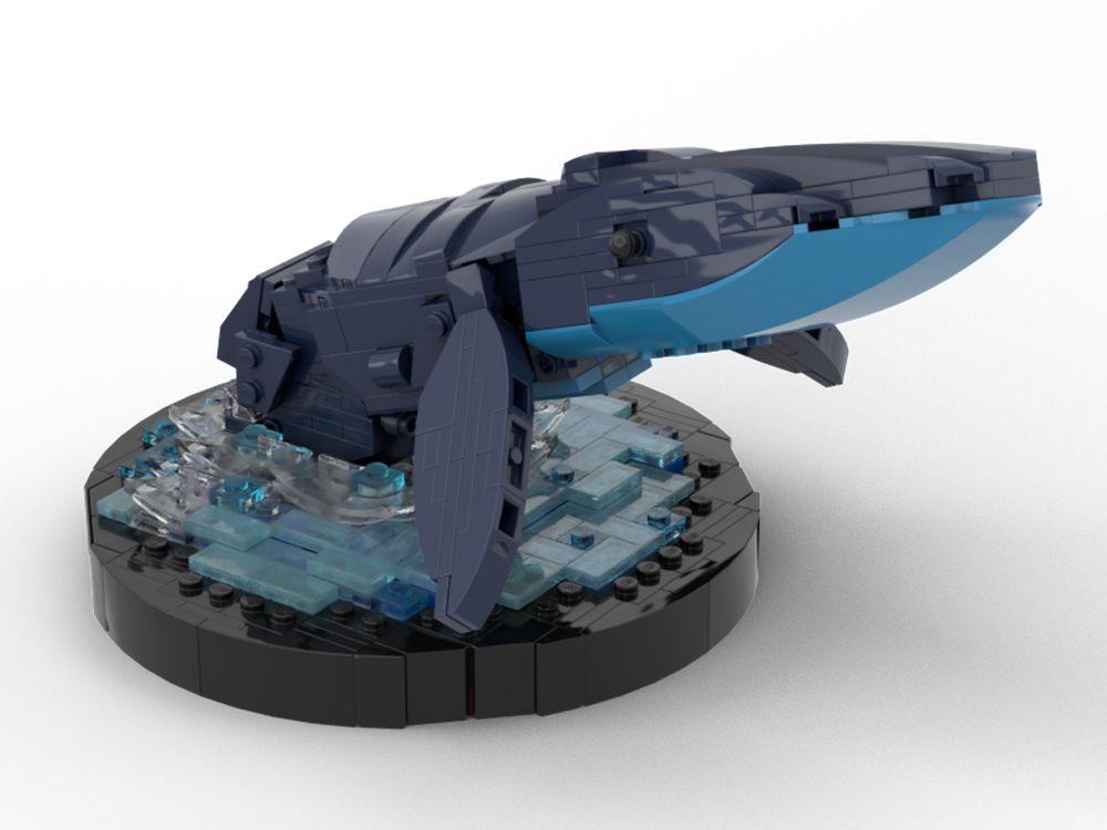 LEGO MOC-219110 10331 Breaching Whale by Mmonk13 | Rebrickable - Build ...