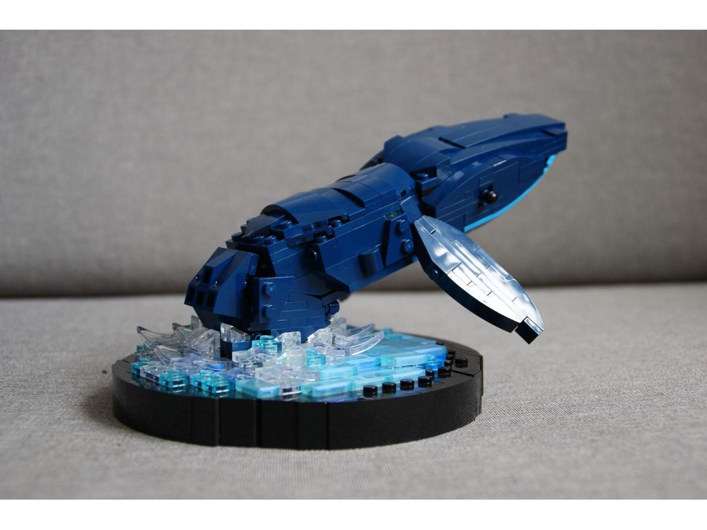 LEGO MOC-219110 10331 Breaching Whale by Mmonk13 | Rebrickable - Build ...